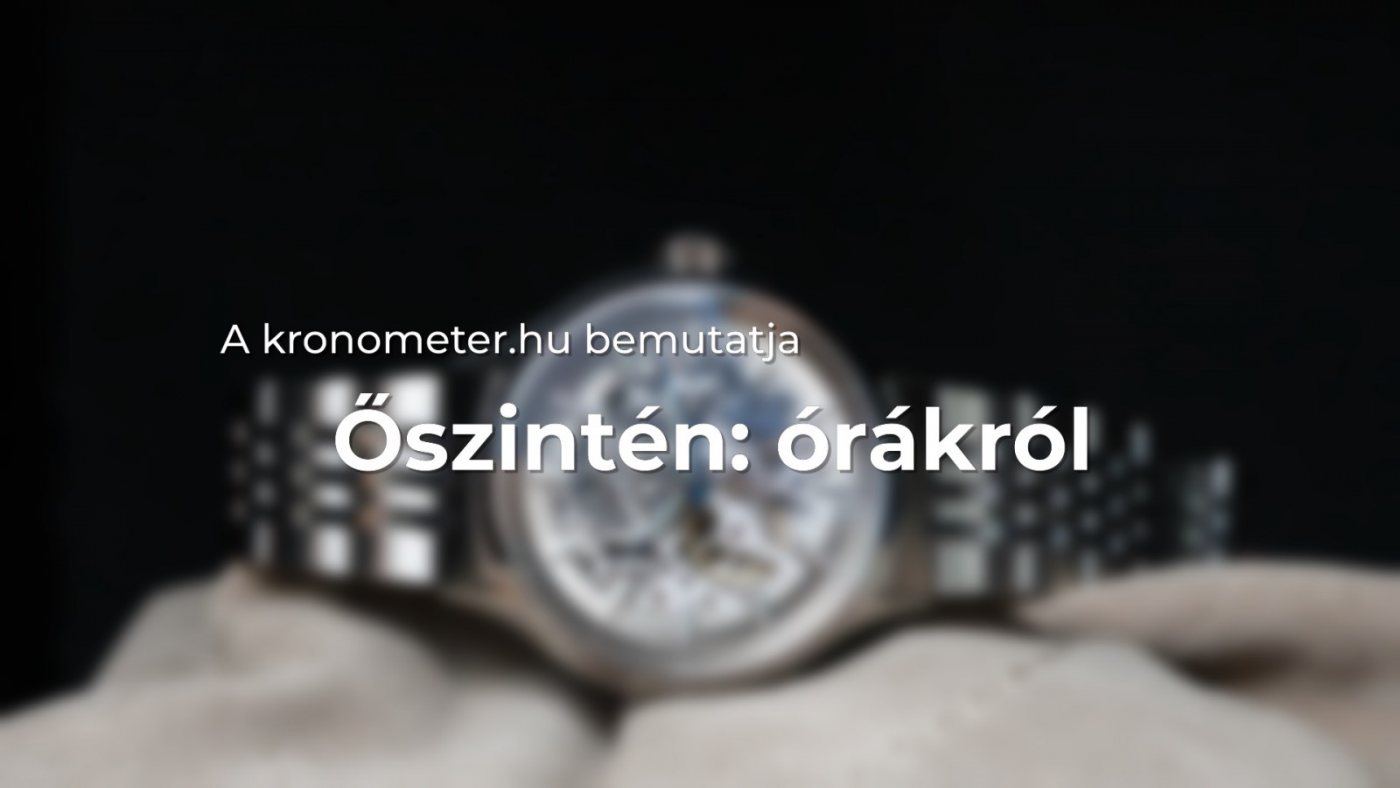 Őszintén: órákról I Csontvázasított óra 225 ezerért? Roamer Competence ...