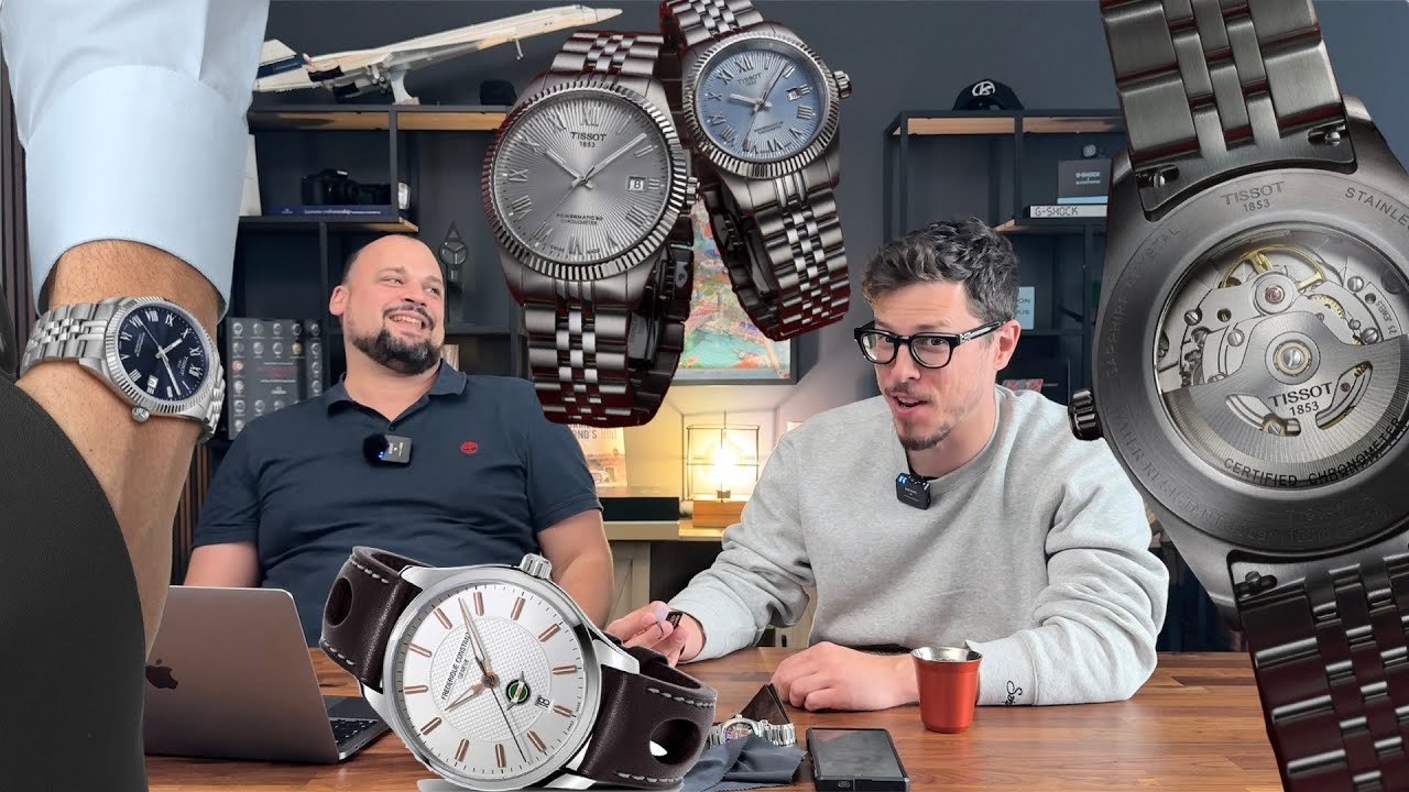 A TISSOT "Datejust-ja": Ballade KRONOMÉTER + Frederique Constant Healey ...