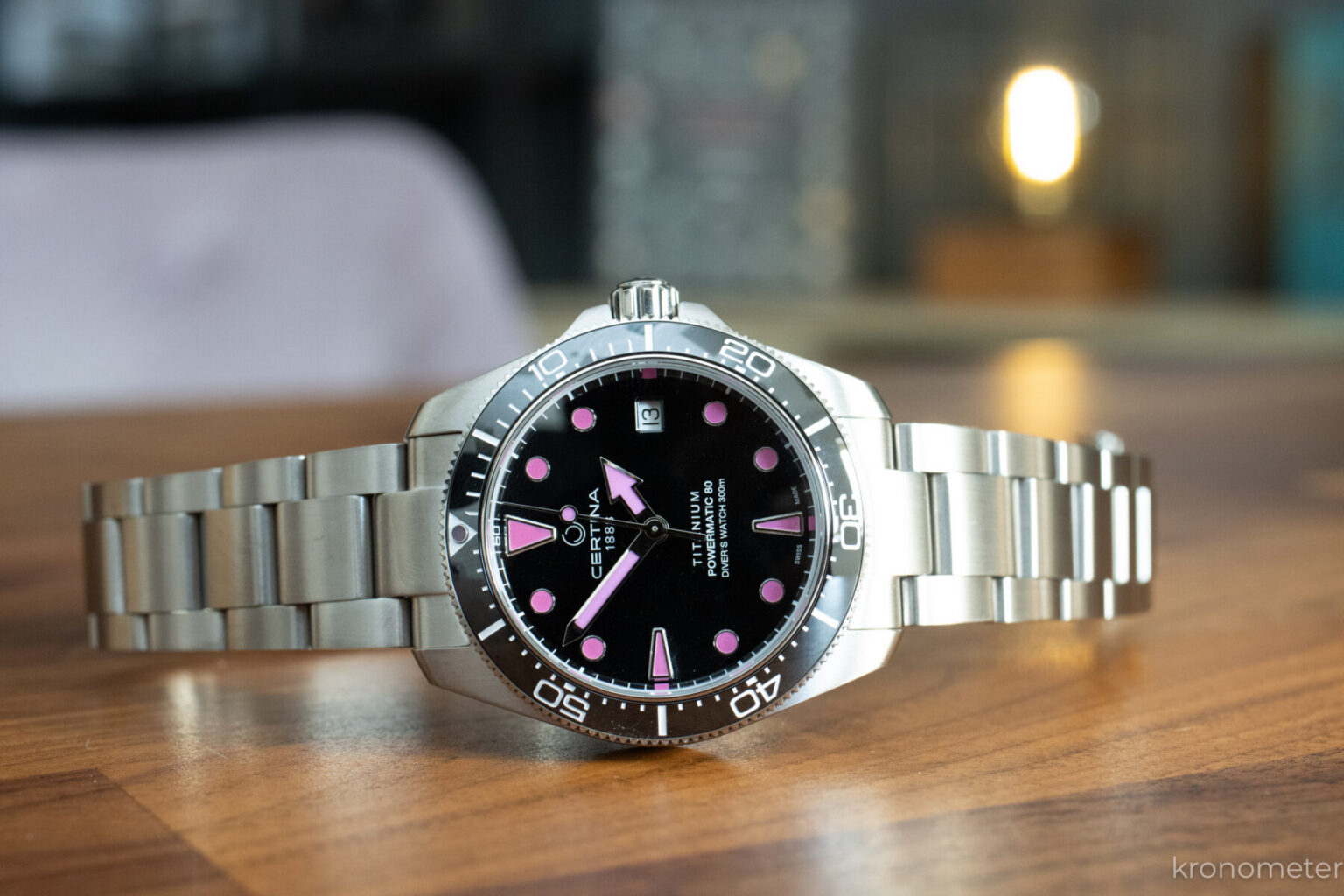 Certina DS Action Diver 38mm titán órák nyári hangulattal - Kronometer