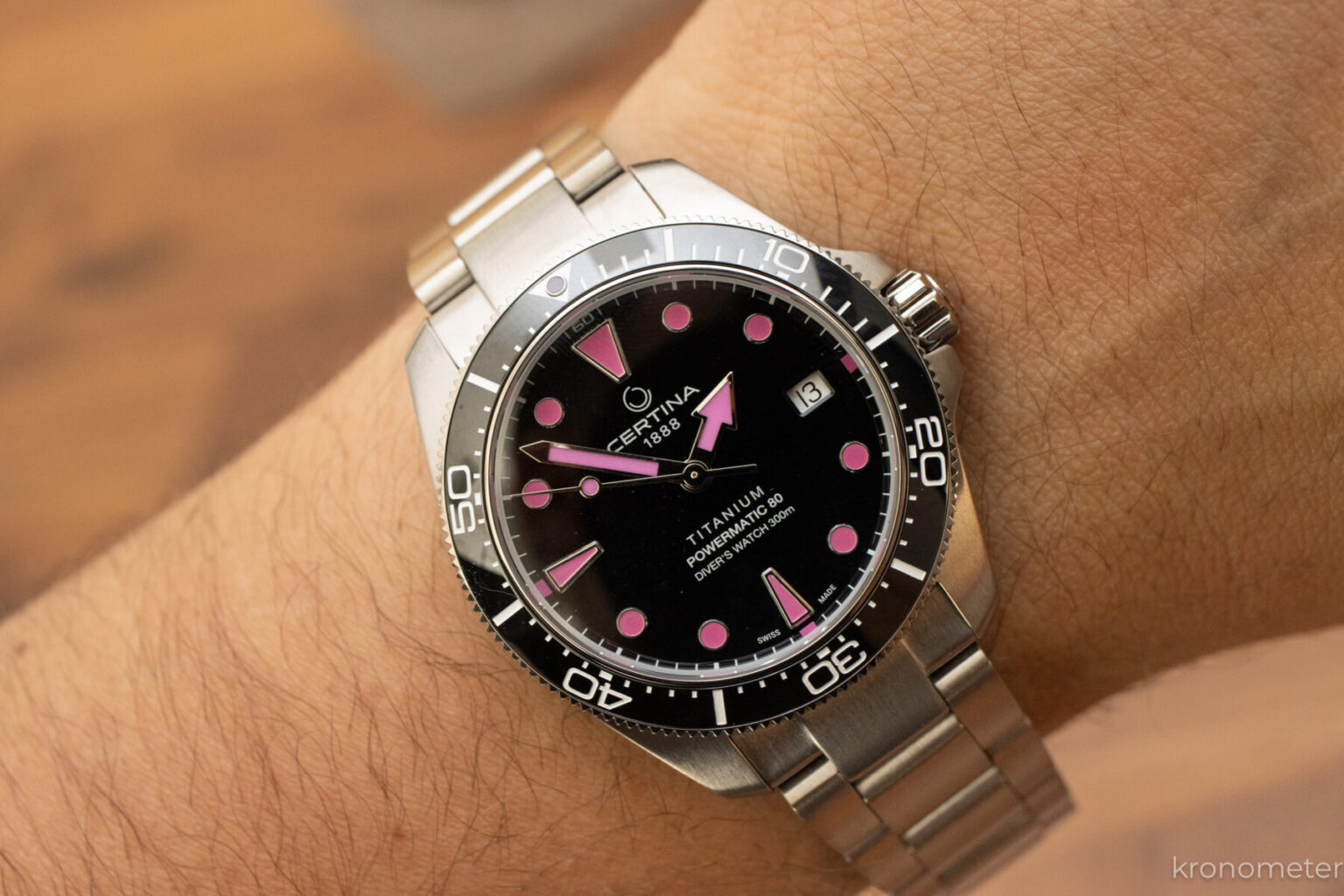 Certina DS Action Diver 38mm titán órák nyári hangulattal - Kronometer